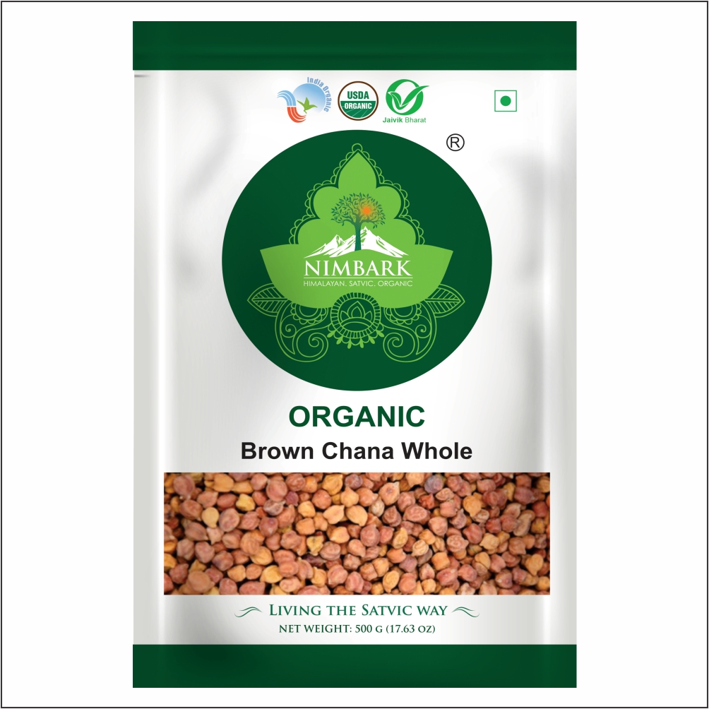Buy Brown Chana Whole 500gm online | Nimbark foods