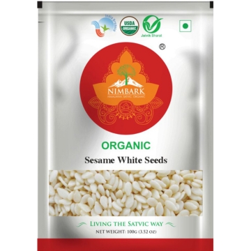 Organic Sesame White Whole | Nimbark foods