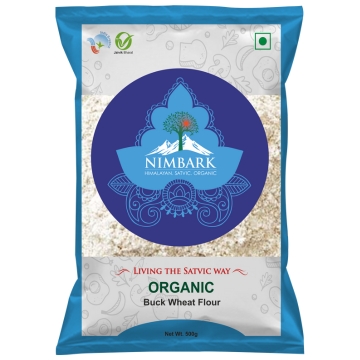 Nimbark Organic Buckwheat Flour | Kuttu Ka Atta 500gm