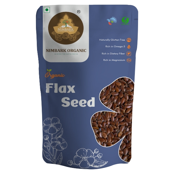 Buy Organic Flax Seeds Online | Nimbark Foods