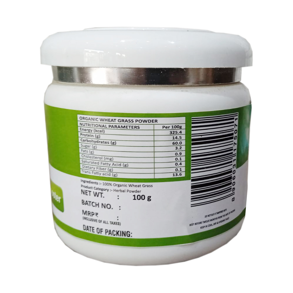 Nimbark Organic Wheat Grass Powder 100gm | Immunity Booster
